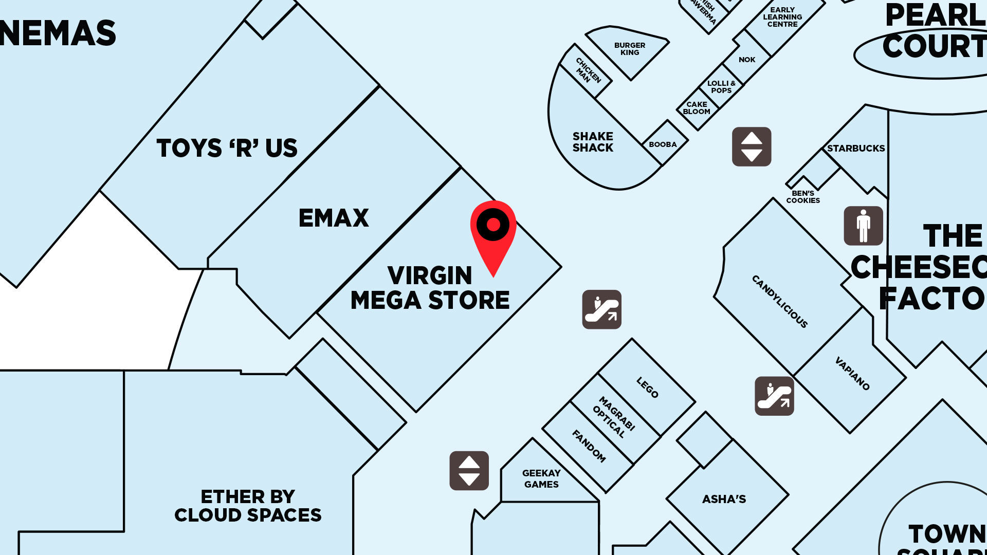 Virgin Megastore - YAS Mall